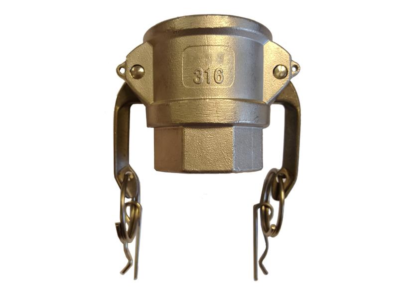 Part A 1/2" Female Coupler by Female Thread Stainless Steel Camlock ...